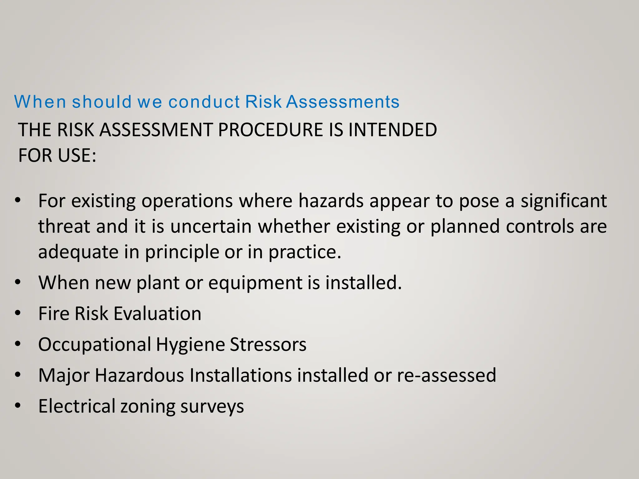 Risk assessment Methodologies important ...................pptx
