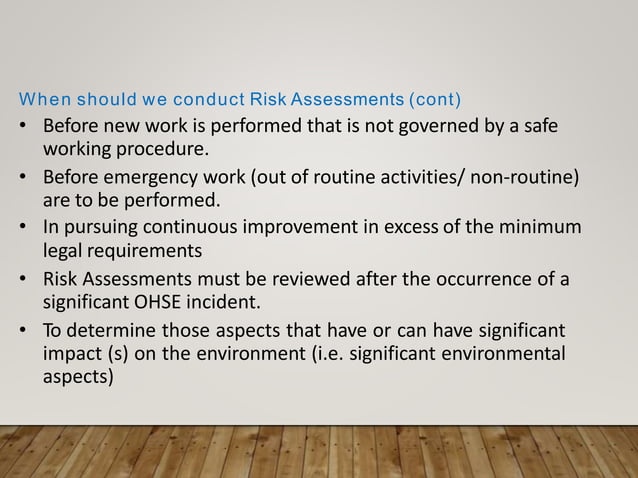 Risk assessment Methodologies important ...................pptx