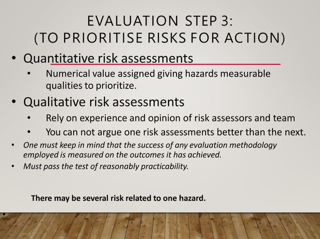 Risk assessment Methodologies important ...................pptx