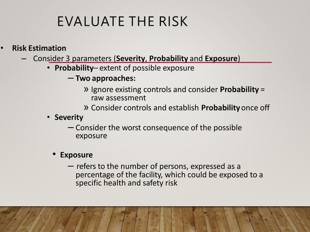 Risk assessment Methodologies important ...................pptx