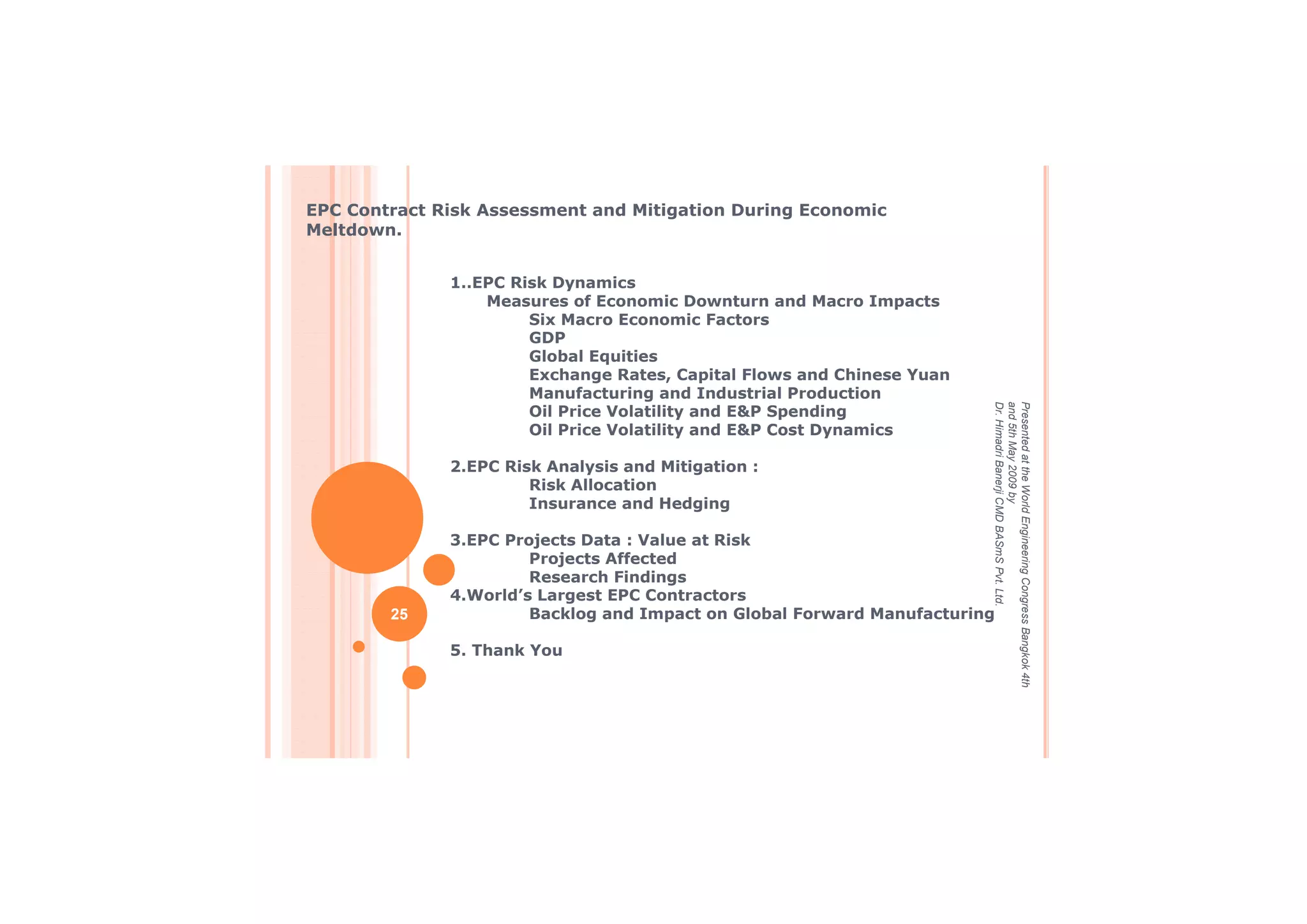 Risk Assessment, Mitigation And Management In Epc Projects With Case ...