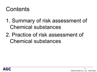 Risk assessment of chemicals 1 Health hazards.pptx
