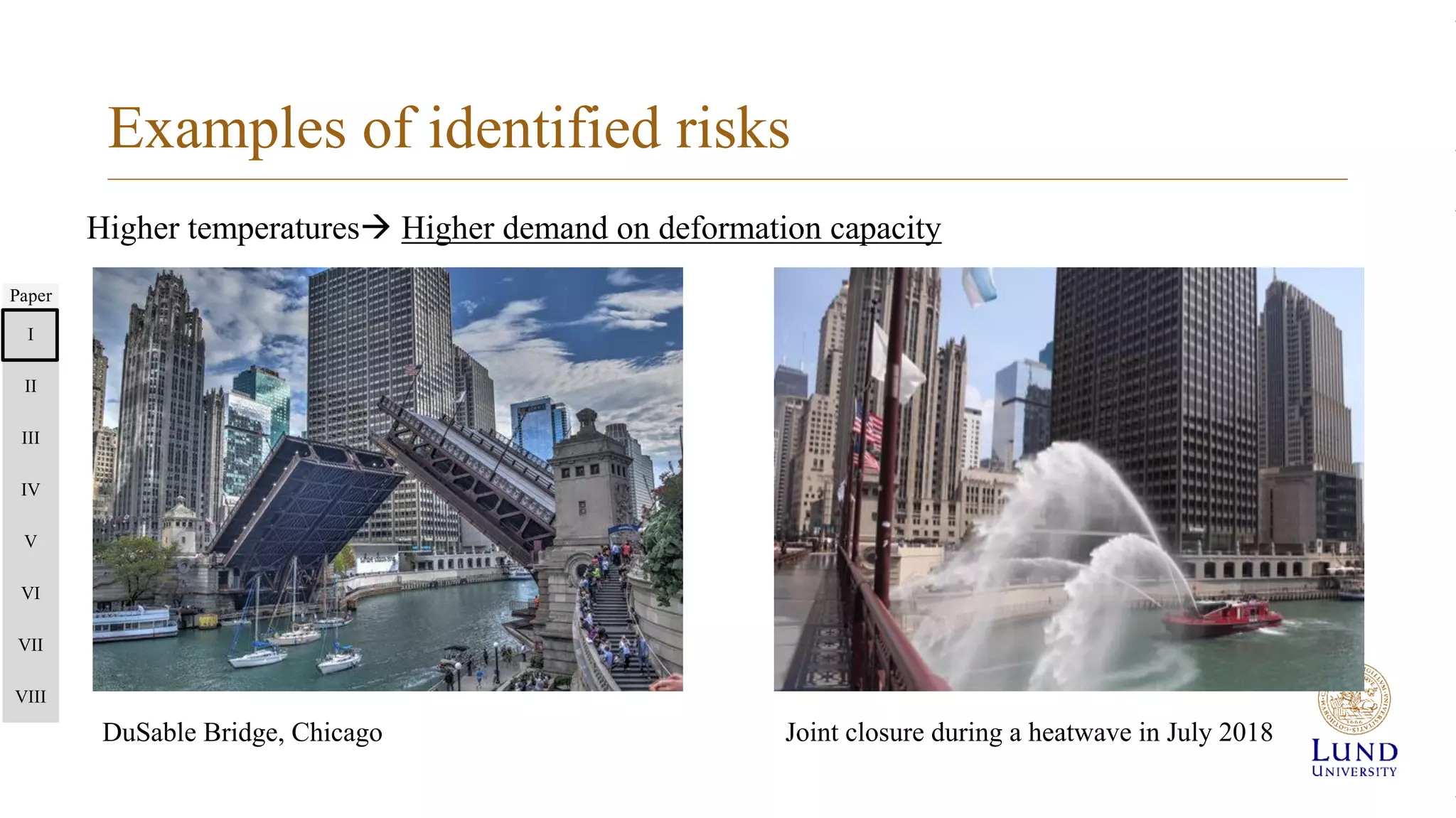 Risk assessment of climate change impacts to built infrastructure ...