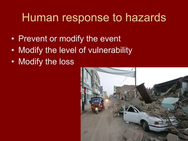 Risk Assessment & Prediction Of Hazards | PPT | Disasters