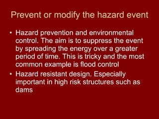 Risk Assessment & Prediction Of Hazards | PPT