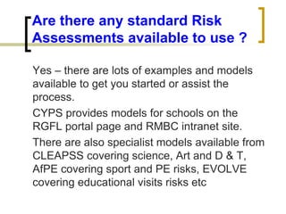 risk assessment | PPT