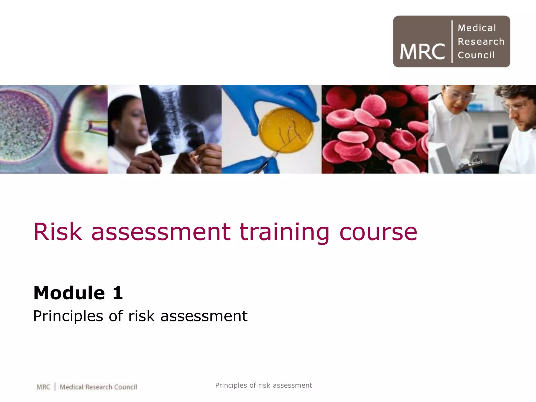 Risk assessment presentation 1 | PPT