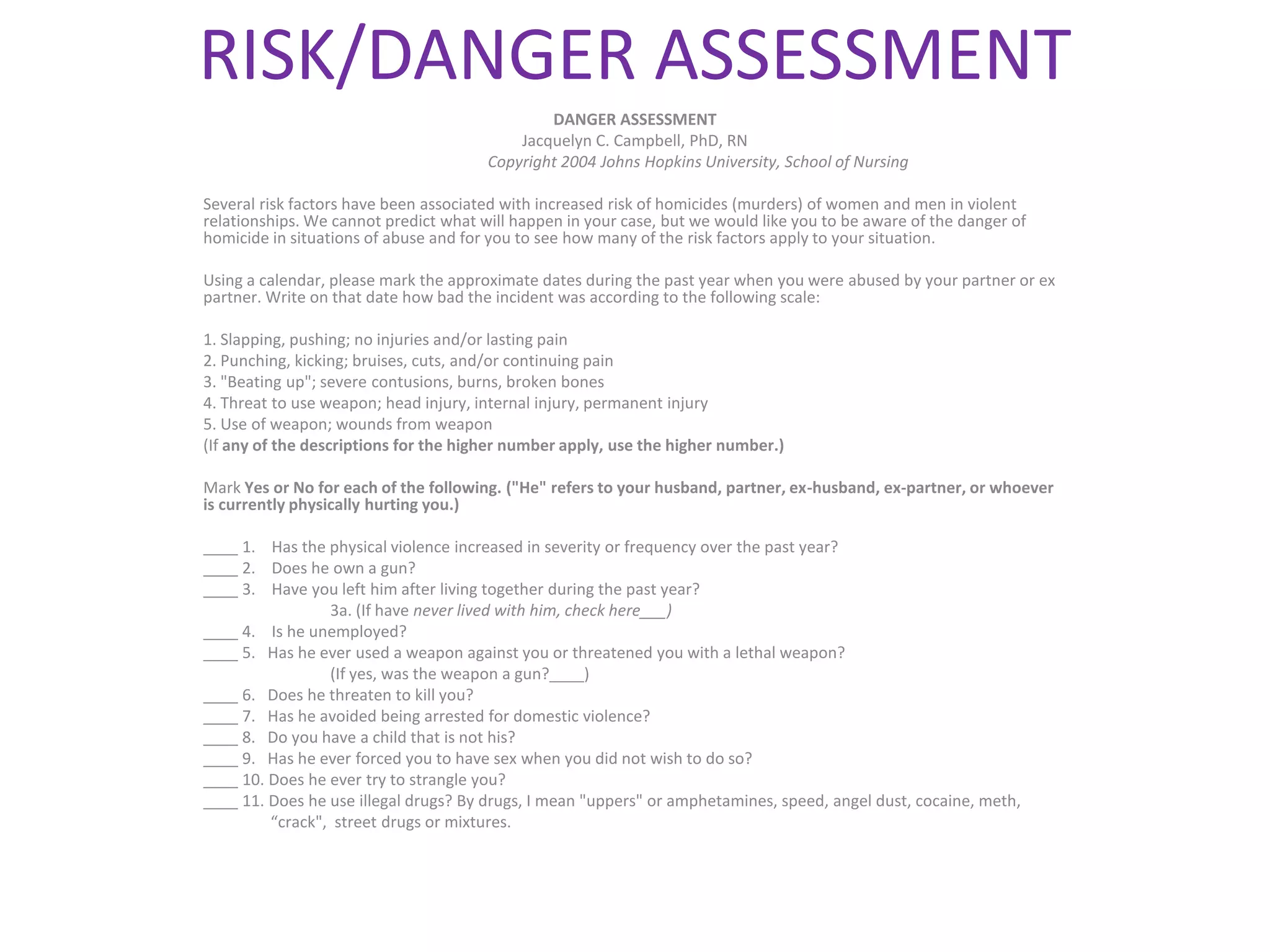 Risk assessment safety plans 101 | PPTX