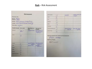 Risk Assessments and Location Recces | PPTX