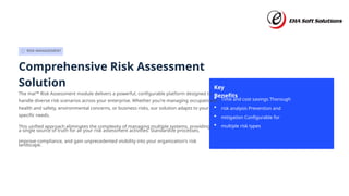 Smart Risk Assessment Software for Proactive Enterprise Safety | PPTX