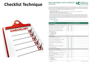 Risk assessment tools and techniques | PDF