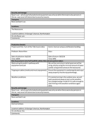 Risk assessment turn of tide | PDF | Free Download