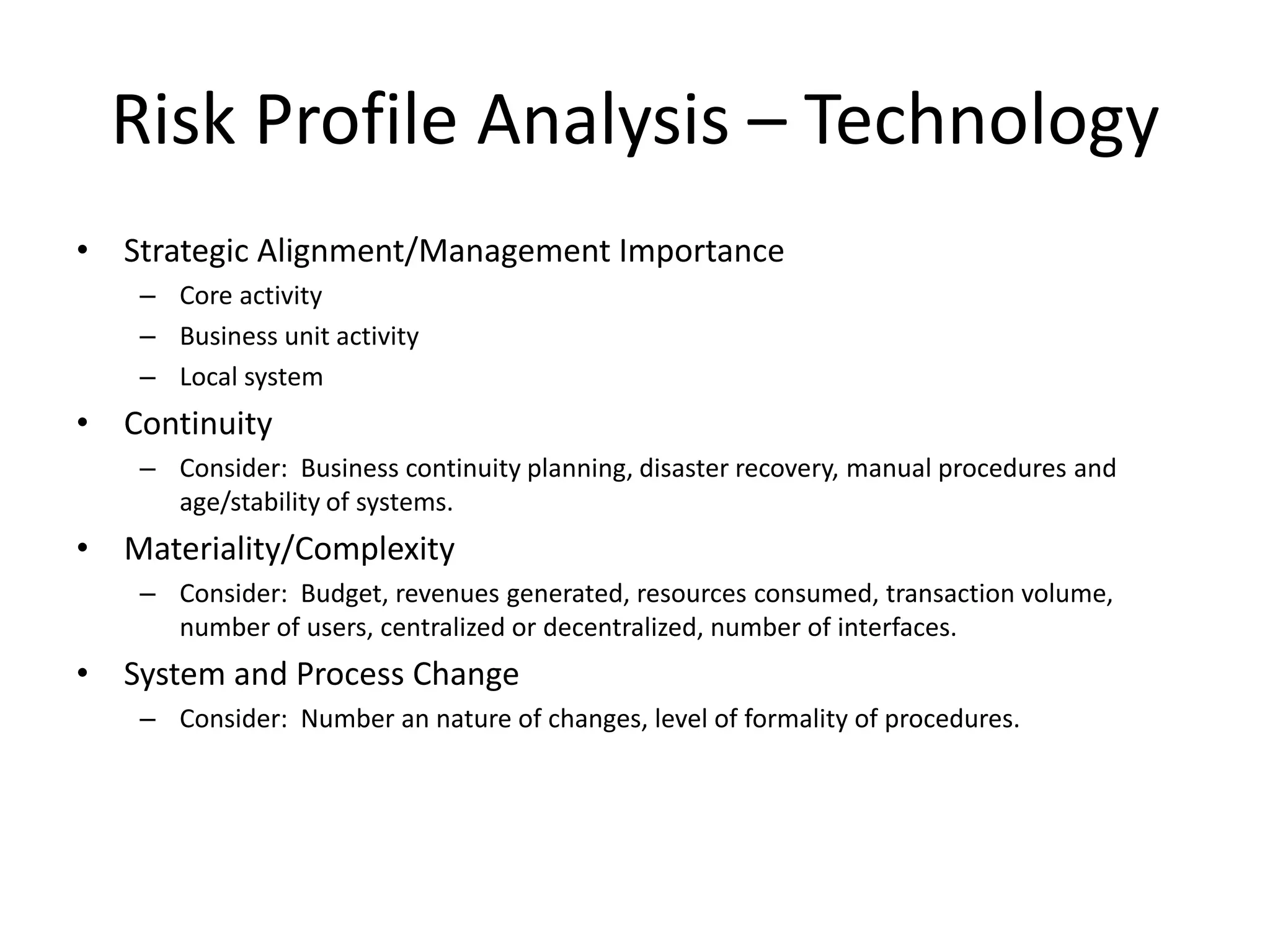 Risk Assessment Framework | PPTX