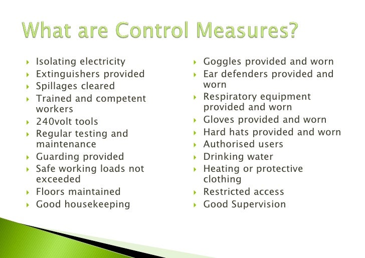 Risk Assessment Workshop