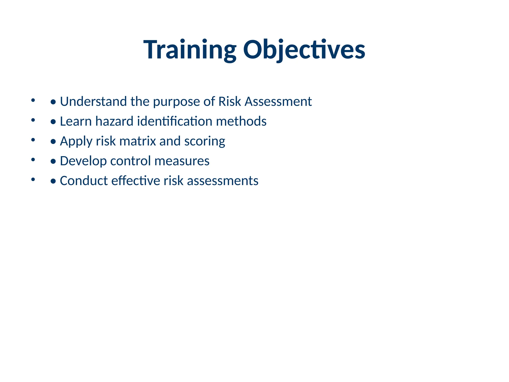 Risk_Assessor_Training_Template presentation | PPTX
