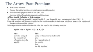 Risk aversion | PPTX