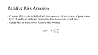 Risk aversion | PPTX