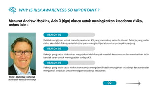 Risk Awareness Program As an Effort to Improve Safety Culture | PDF