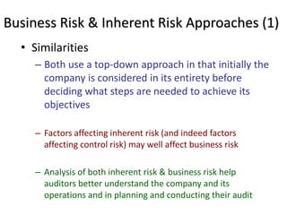 Risk Based Approach to Auditing Financial Statements.pptx | Stocks and ...