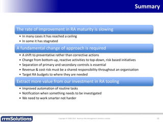 Risk Based Approach to RA | PPTX