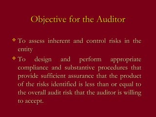 Risk Based Audit Approach | PPT