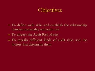 Risk Based Audit Approach | PPT