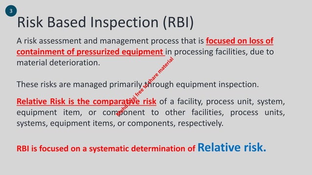 Risk Based Inspection as per API 580_581.pdf | Business Accounting ...