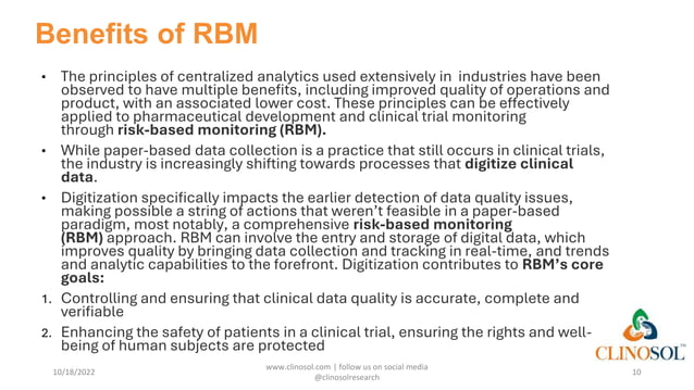 Risk Based Monitoring in Clinical trials_Aishwarya Janjale.pptx ...
