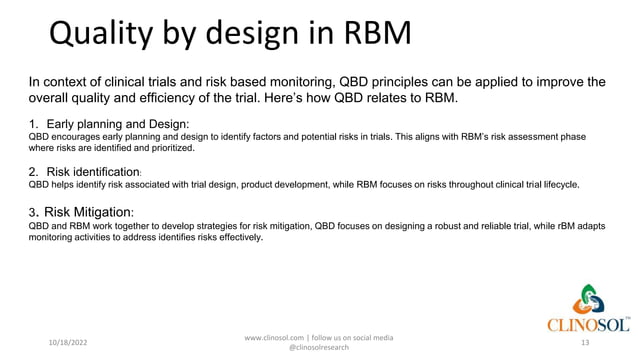 Risk Based Monitoring in Clinical trials_Aishwarya Janjale.pptx ...