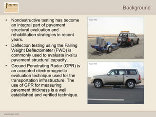 Risk Based Pavement Structural Evaluation And Rehabilitation Design | PPT