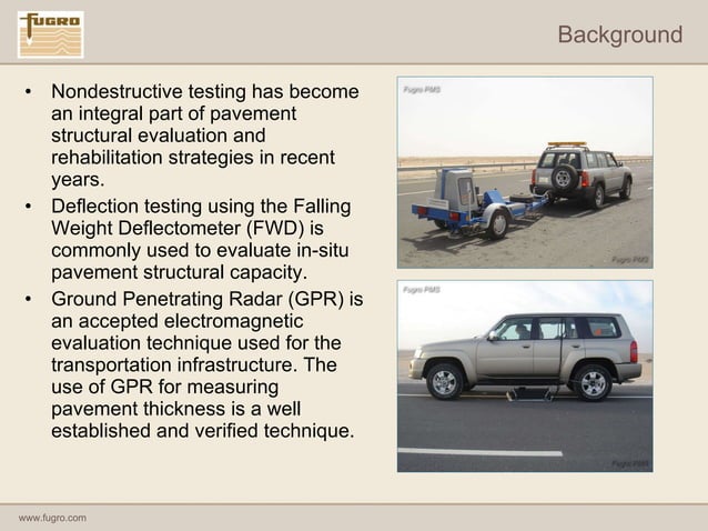 Risk Based Pavement Structural Evaluation And Rehabilitation Design | PPT