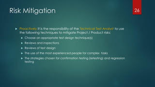 Risk based testing a new case study | PPT