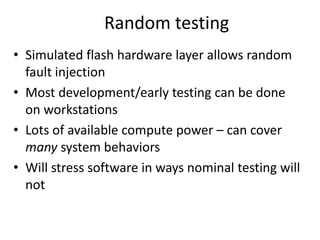 Risk based testing and random testing | PPTX