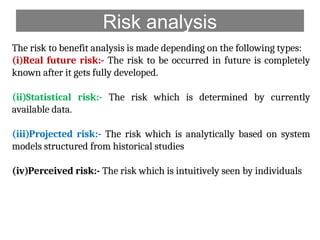 Risk benefit analysis & Reducing Risk.ppt
