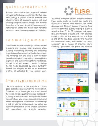 Acumen Risk Workshops Overview | PDF | Business | Business and Finance
