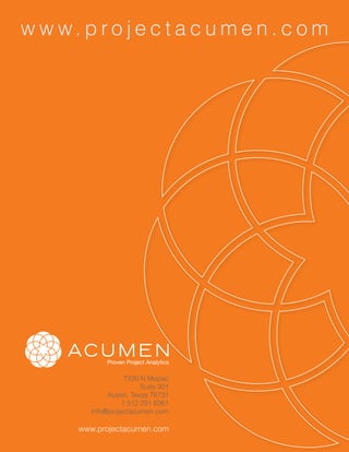 Acumen Risk Workshops Overview | PDF | Business | Business and Finance