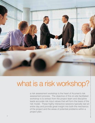 Acumen Risk Workshops Overview | PDF