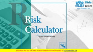 Risk Calculator PowerPoint Presentation Slides | PPT