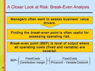 Risk & capital budgeting | PPT