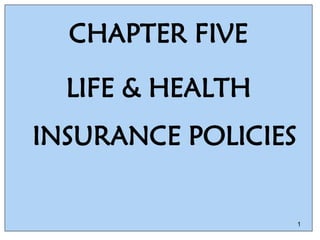 RISK management CHAPTER five notes...pdf