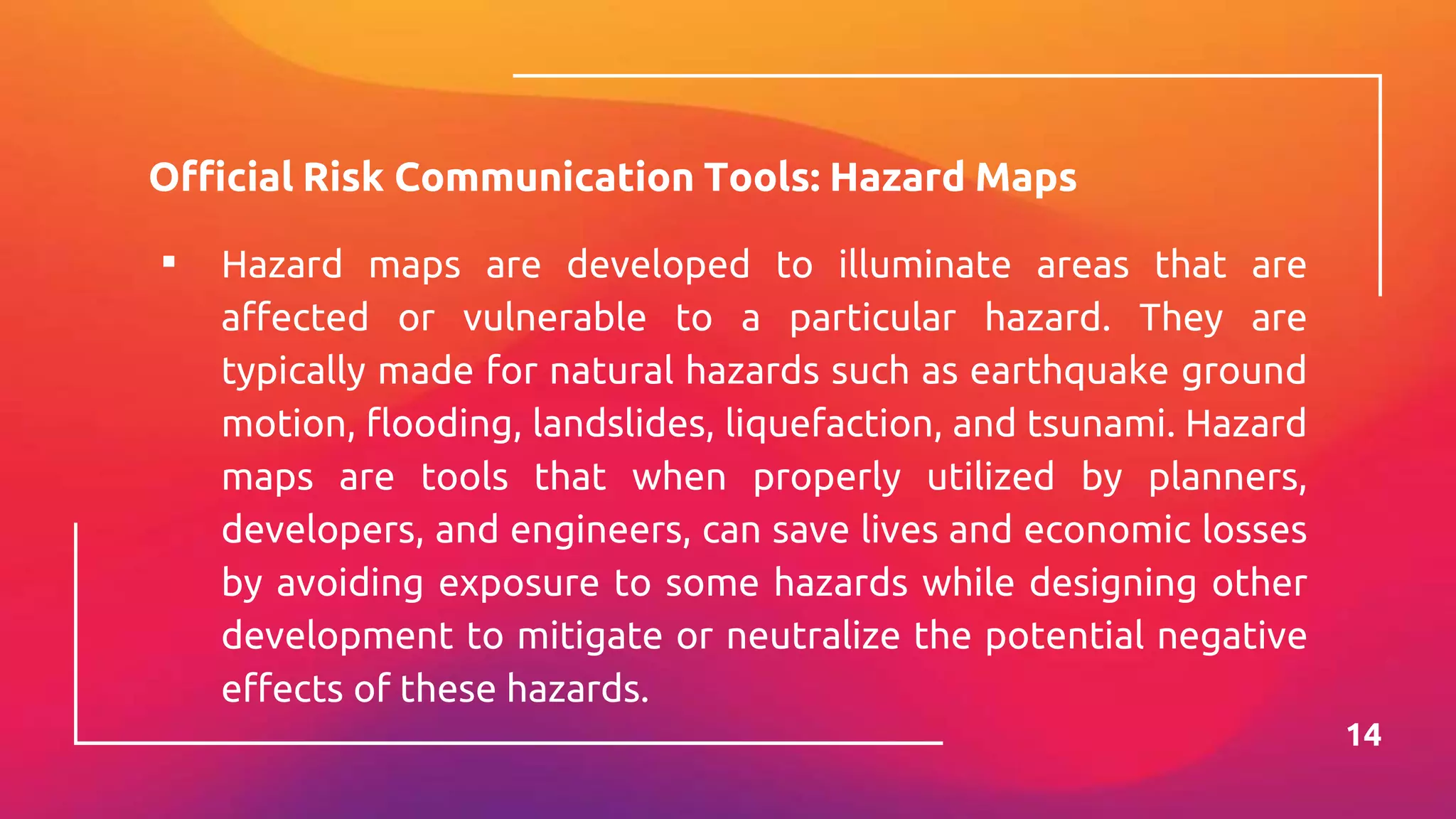 Risk Communication | PPTX