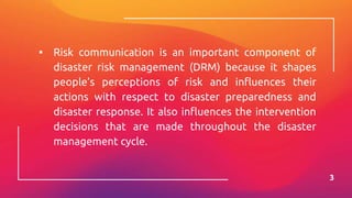 Risk Communication | PPTX