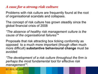 Risk culture presentation | PPTX