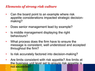 Risk culture presentation | PPTX
