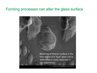 Risk factors associated with glass delamination | PPTX