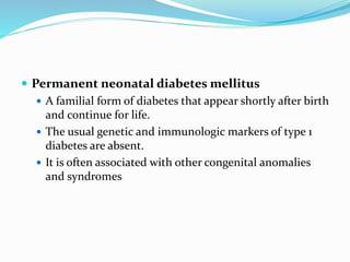 Risk factors for diabetes during childhood | PPT