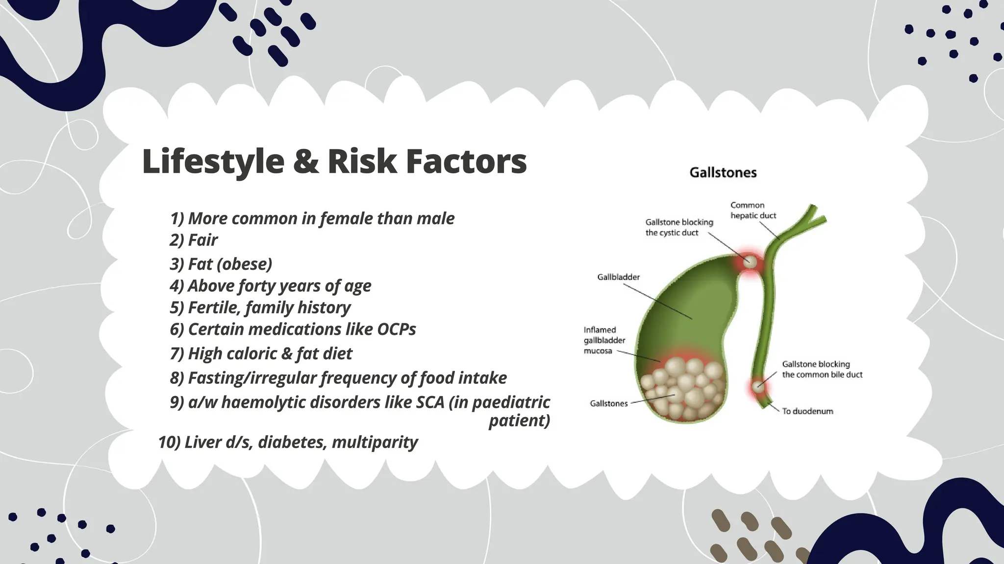 Gallstones (Cholelithiasis) Lifestyle, Risk factors, preventions.pdf
