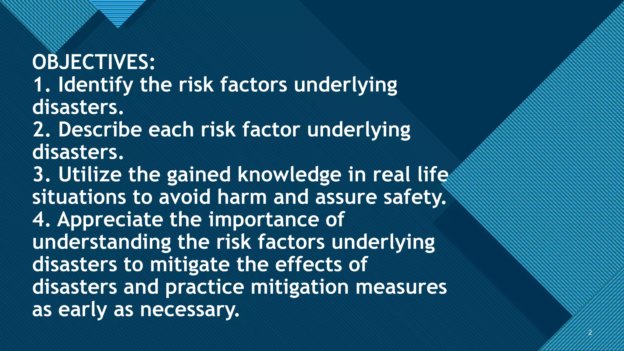 RISK FACTORS UNDERLYING DISASTERS.pptx