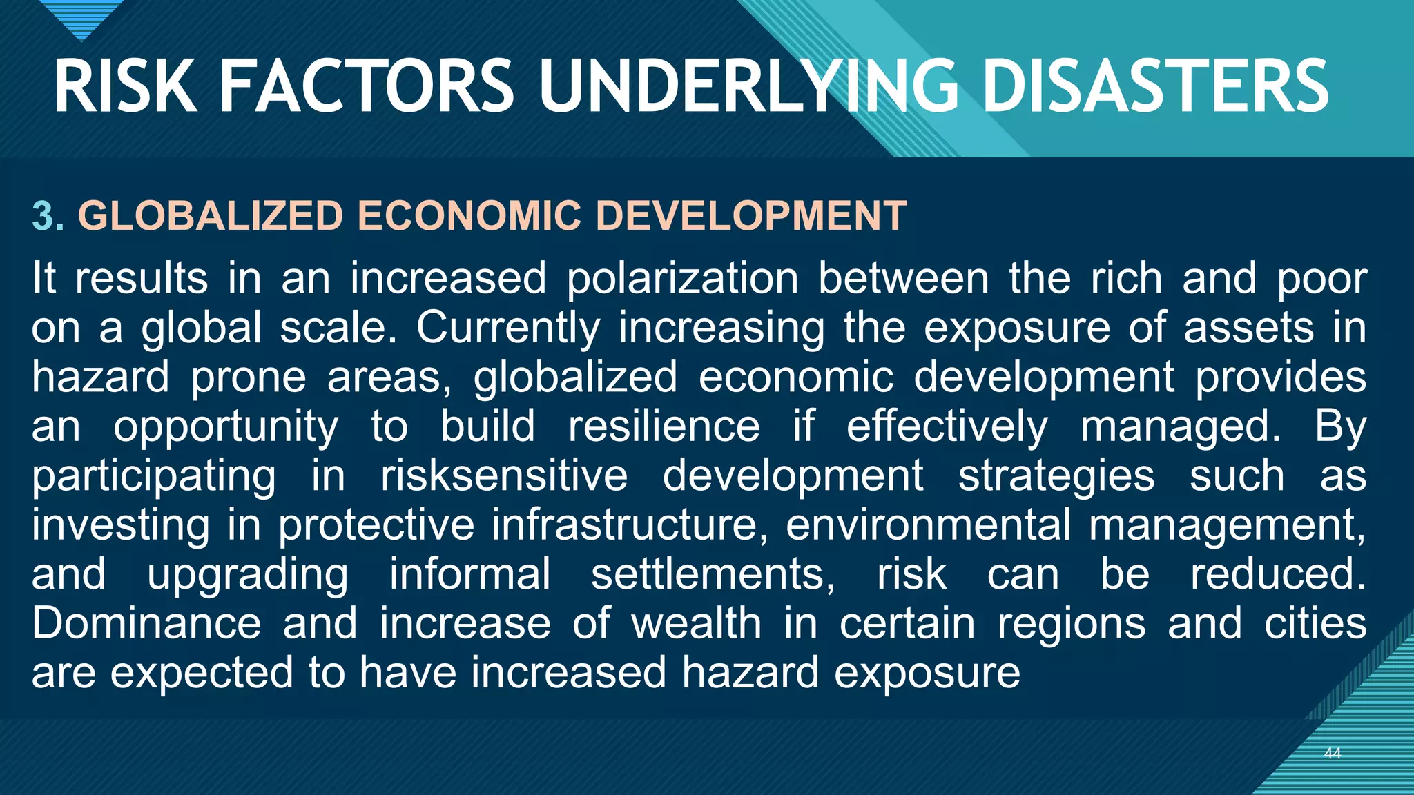 RISK FACTORS UNDERLYING DISASTERS.pptx