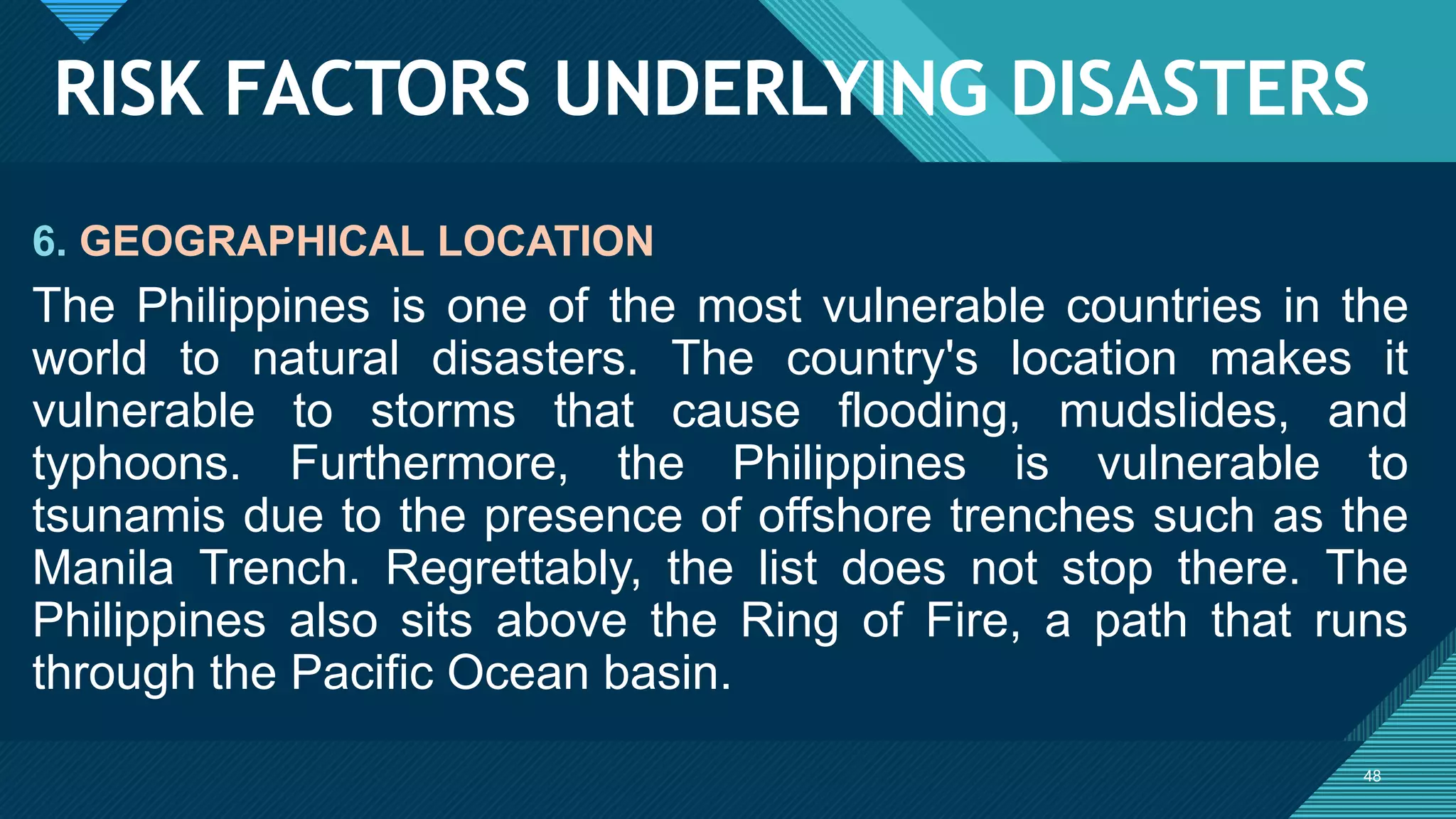 RISK FACTORS UNDERLYING DISASTERS.pptx